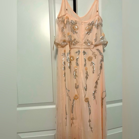 Altar'd State | Dresses | Floor Length Beaded Gown With Adjustable ...
